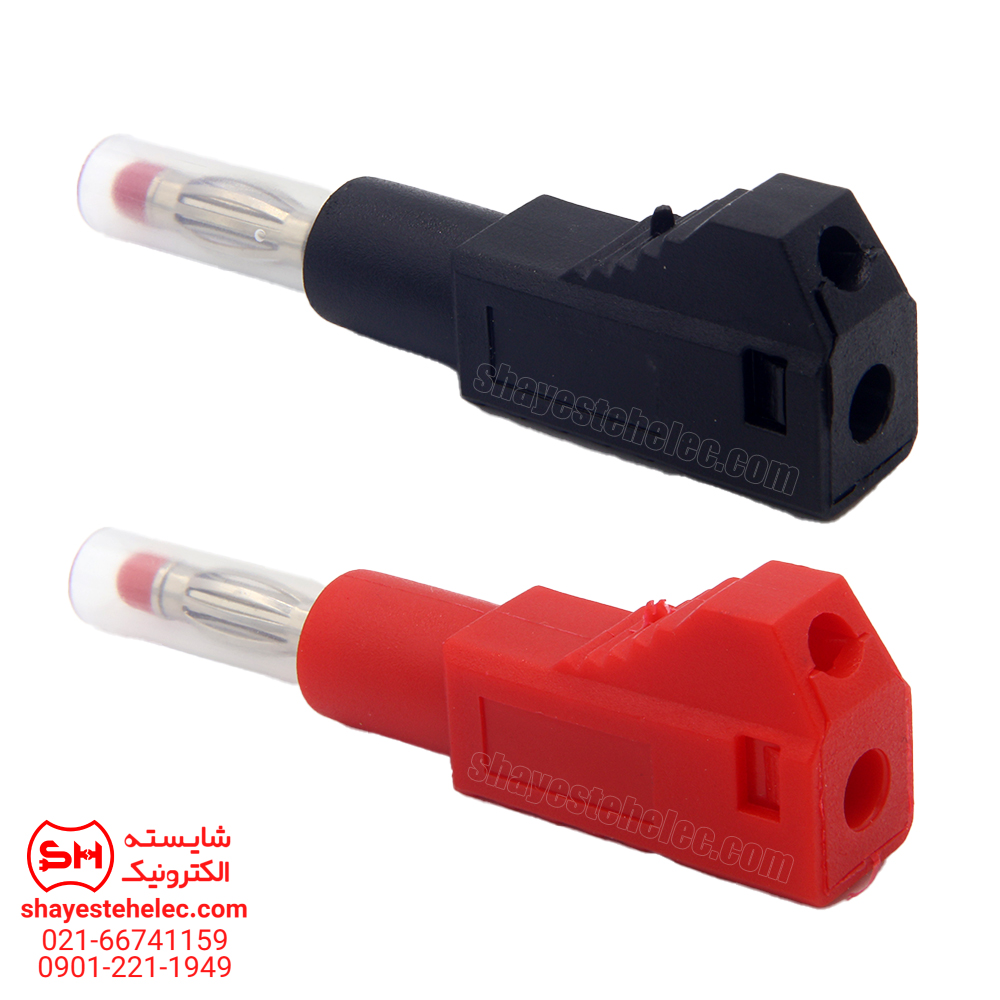 فیش موزی فنری (4mm) - شایسته الکترونیک